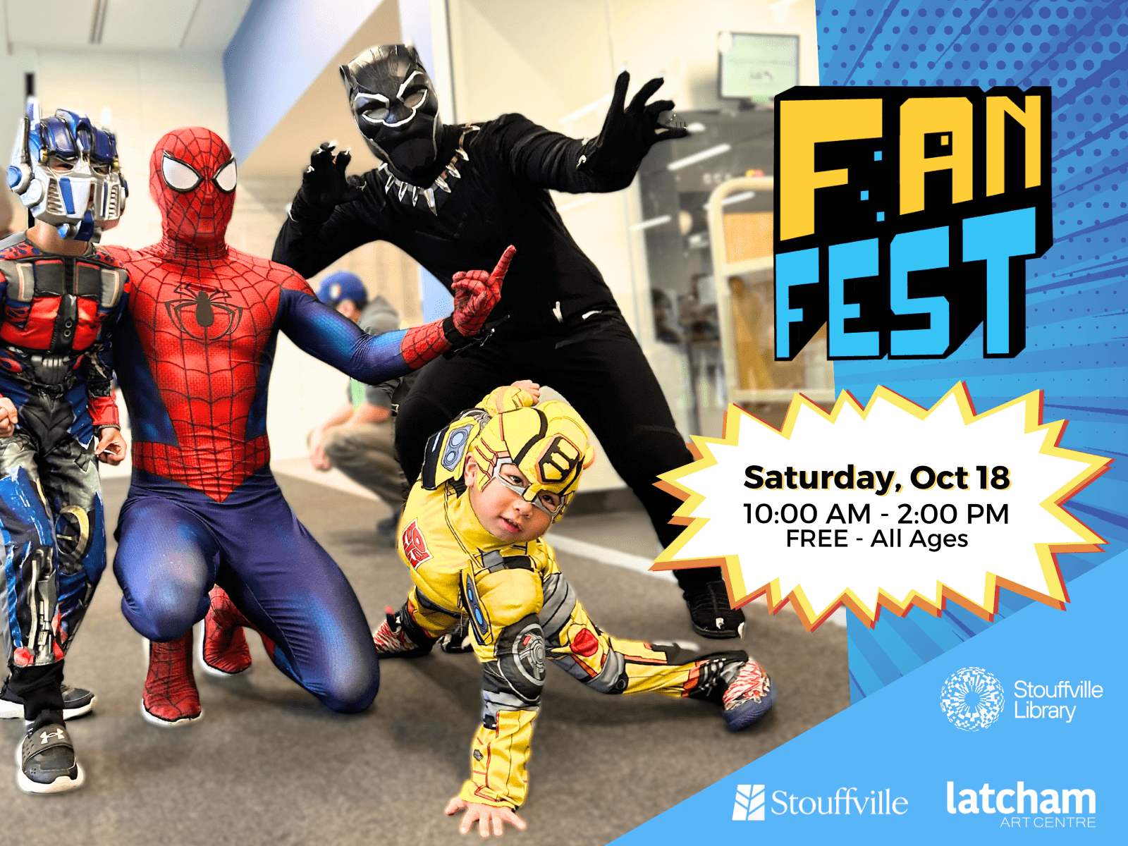 Fan Fest – October 18, 2025 | Whitchurch-Stouffville Public Library